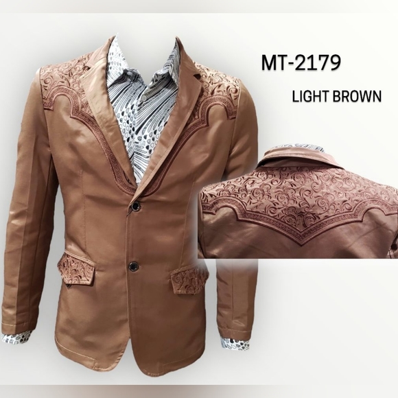Suits & Blazers | Western Cowboy Embroidered Mens Blazer | Poshmark